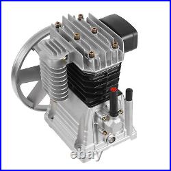 3HP 2200W Twin Cylinder Air Compressor Pump Single Stage Air Compressor ...