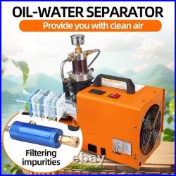 4500Psi 300Bar 30MPA 110V Pcp Air Compressor Electric High Pressure ...