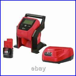 Milwaukee 2475-21CP M12 Cordless Compact Inflator Kit NEW | Air ...
